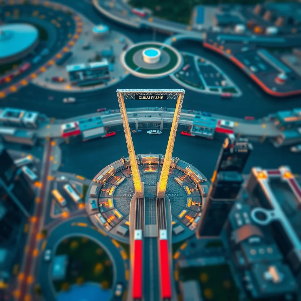 Exploring the Dubai Frame: Metro Access and Impact