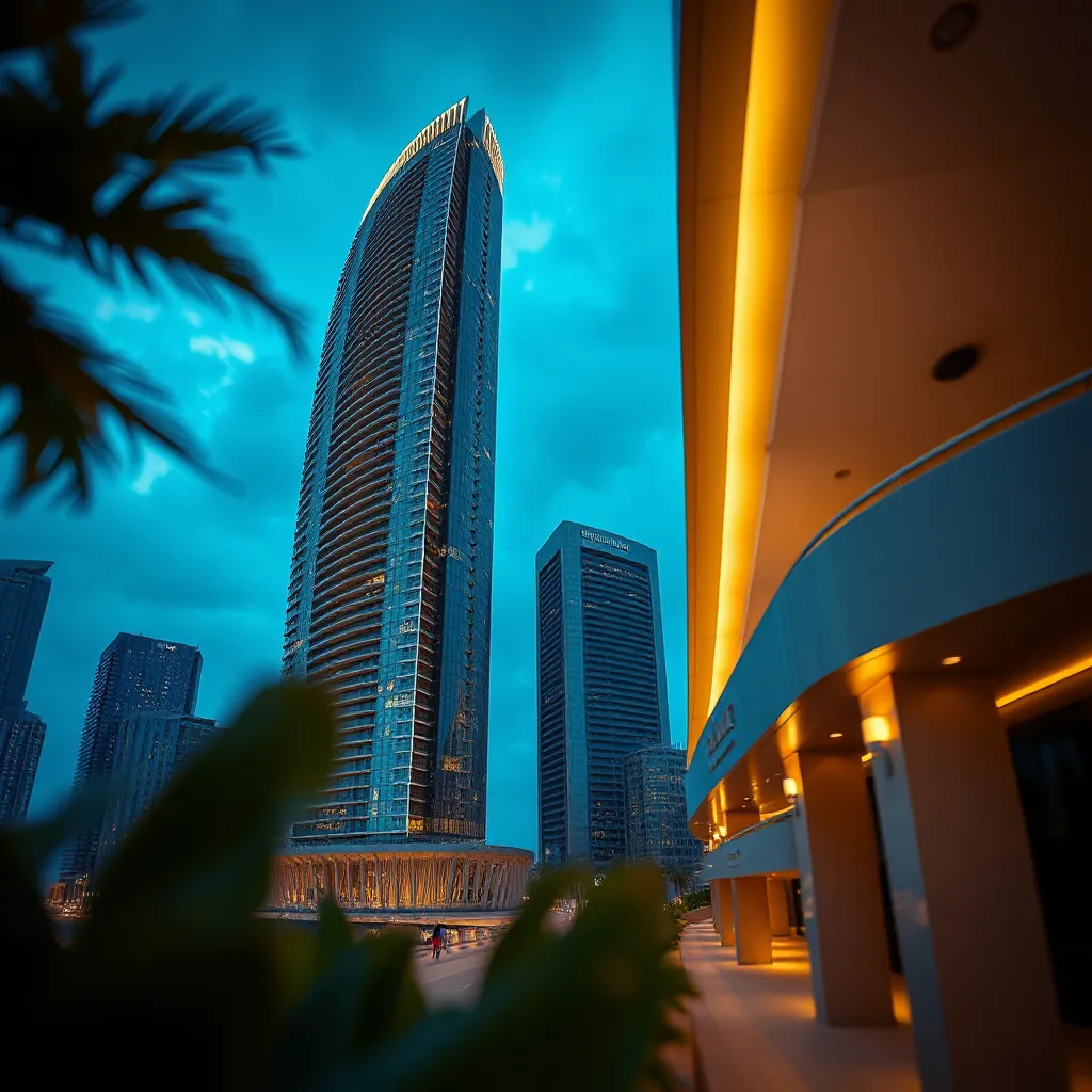 Exploring the Architectural Marvel of Waves Tower