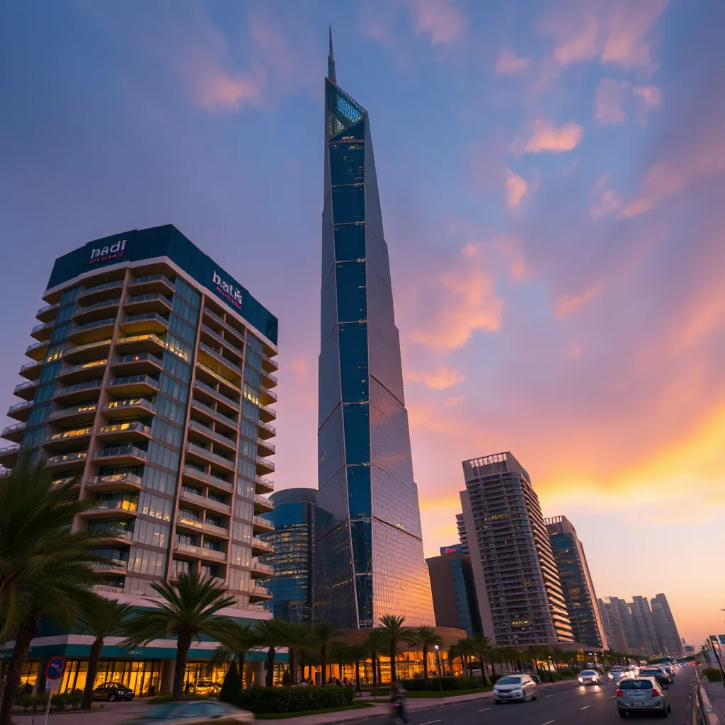 Exploring the Metropolis Tower in Business Bay